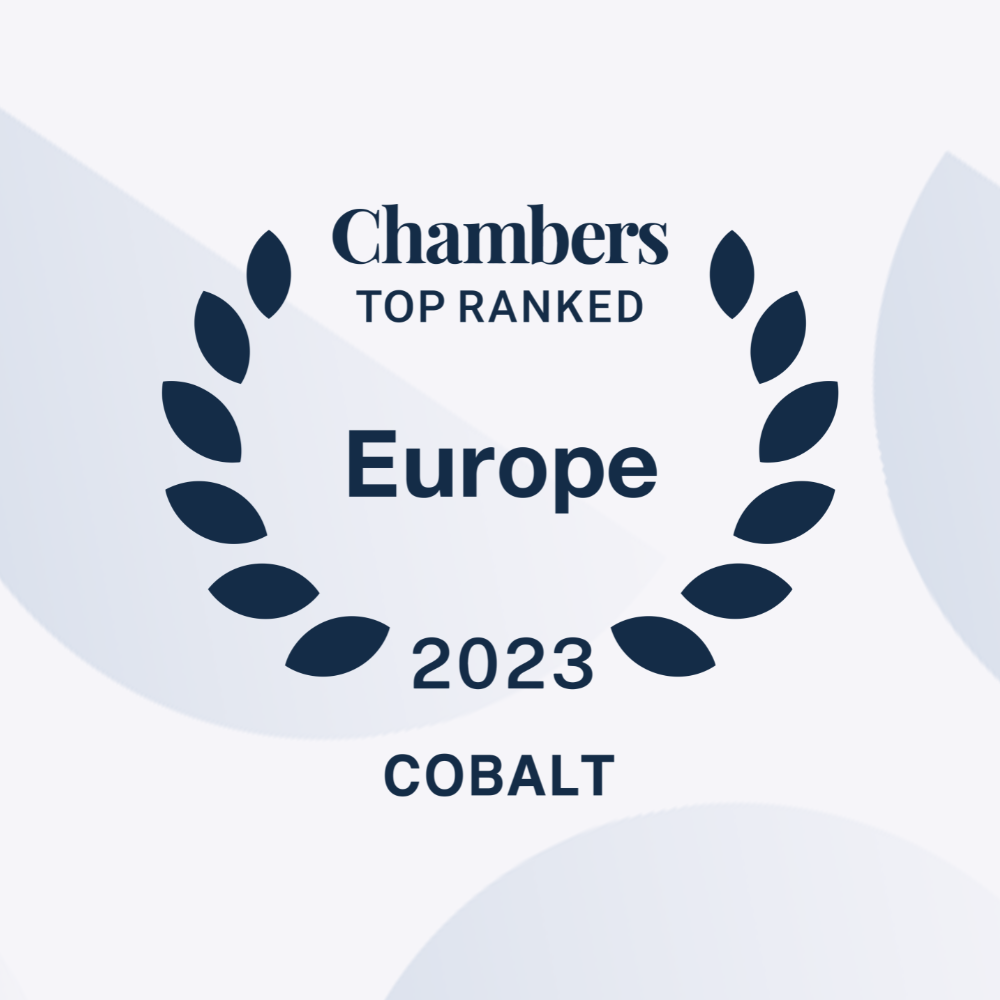 COBALT pripažinta viena geriausių teisės patarėjų „Chambers Europe ...