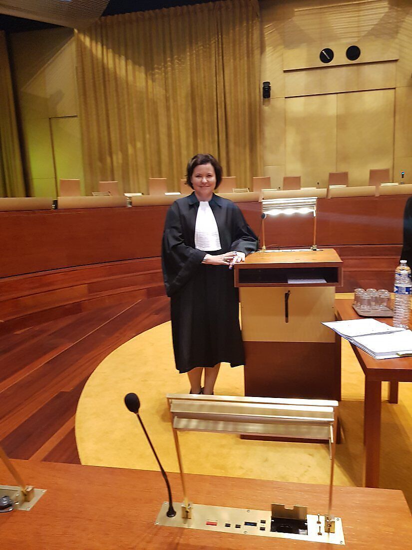 Liina Naaber-Kivisoo was one of the representatives of the European ...