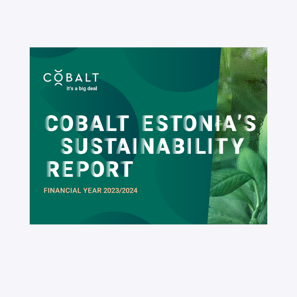 COBALT Estonia`s Sustainability Report 2023/2024 | COBALT